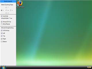 ShellAppbar - Convert your forms into appbars with full autohide, drag-docking and multi-monitor ...